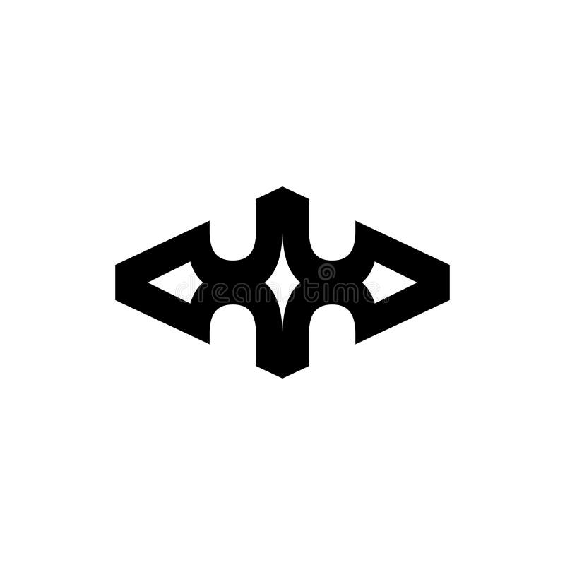 Simple Bat Logo Vector Illustration Stock Vector - Illustration of font ...