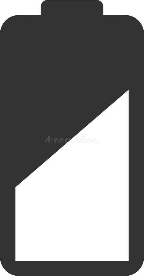 Simple Battery Icon. Minimalist Battery Icon. Stock Vector ...