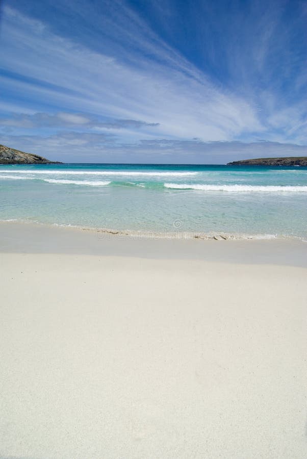 Simple beach scene stock image. Image of beauty, beach - 13053835