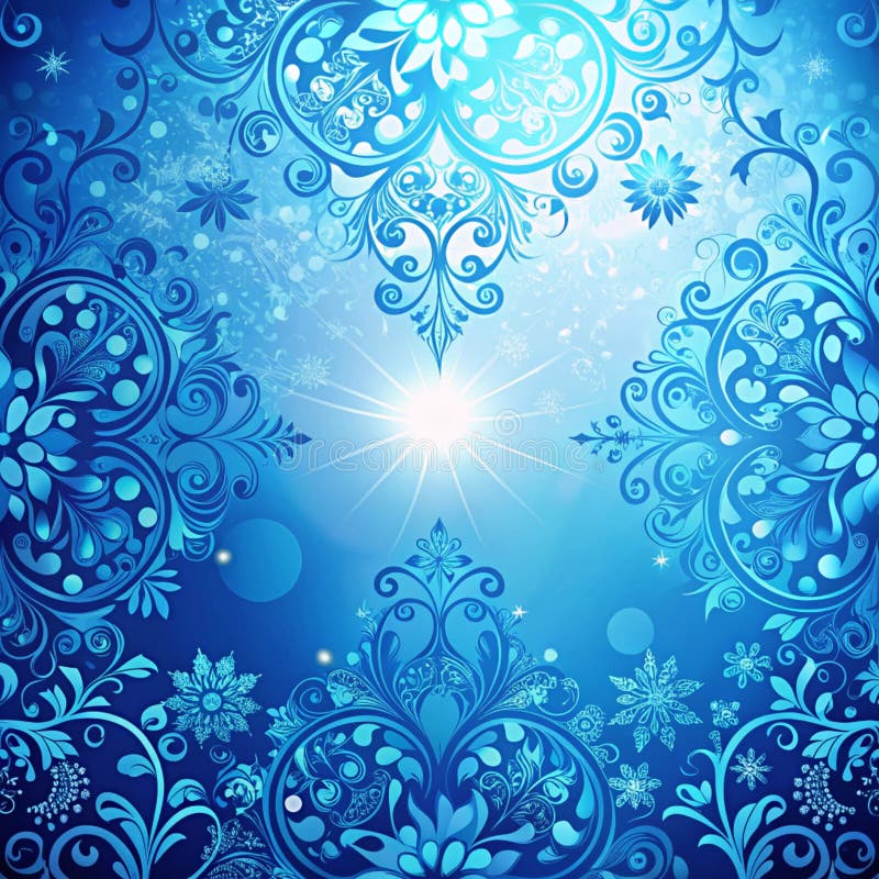 Simple and Beautiful Blue Background for Design Stock Illustration ...