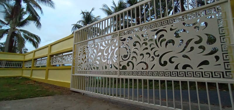 Simple beautiful fence stock image. Image of beautiful - 278779693