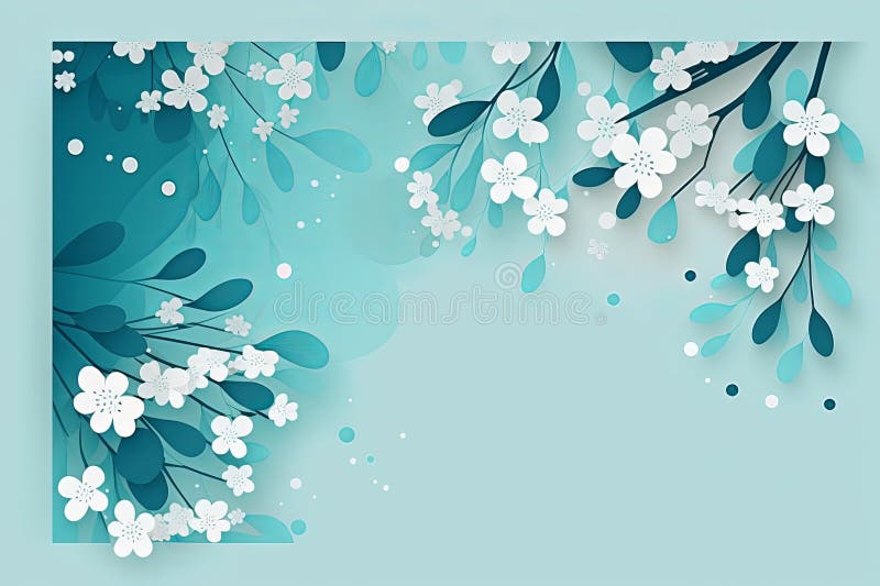 Simple and Beautiful Green Spring Abstract Background Stock ...