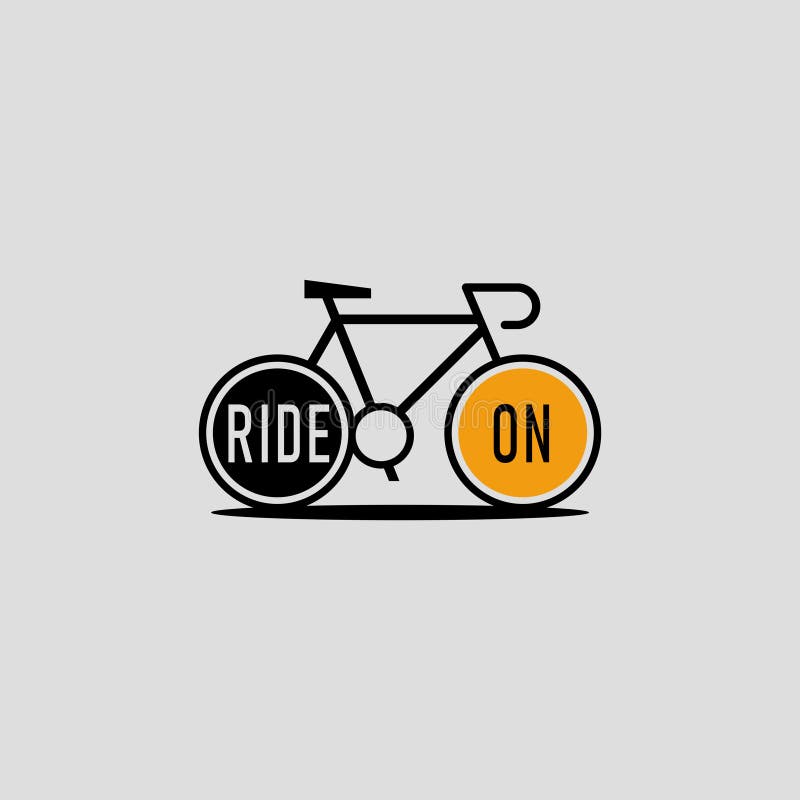 Simple Bike Logo for Cycling Enthusiasts Stock Vector - Illustration of ...