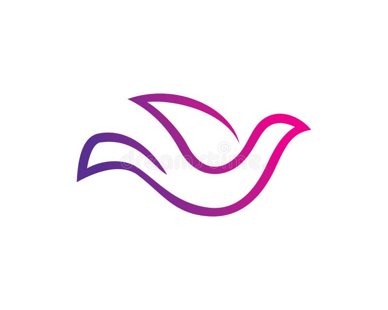 Simple Bird Logo Template Design Vector, Emblem, Design Concept ...