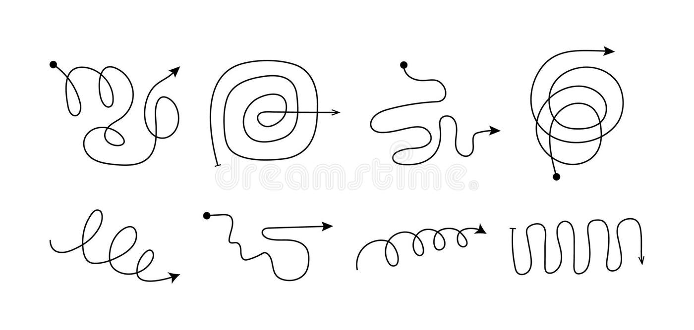 Simple Swirls Stock Illustrations – 6,742 Simple Swirls Stock ...