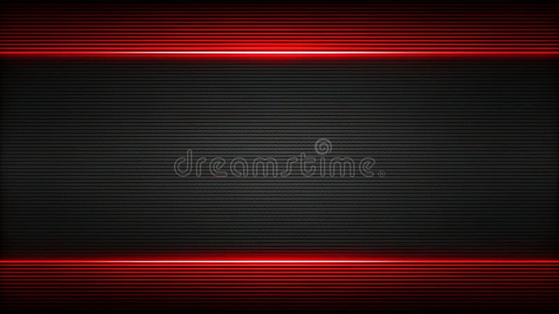 Simple Black Background with Red Digital Stock Illustration ...