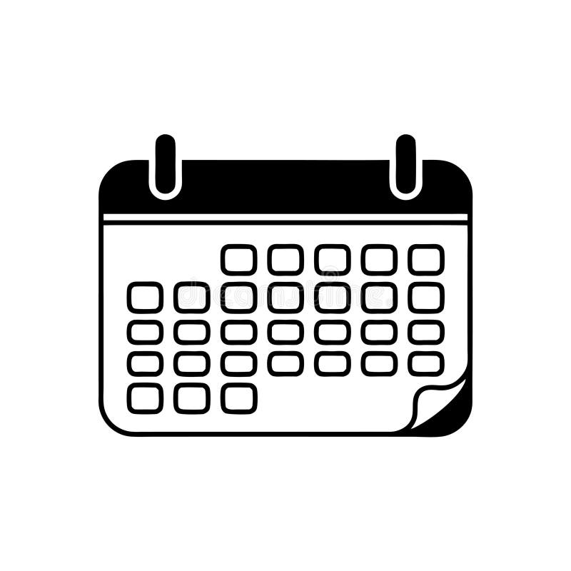 Simple Calendar Planner Stock Illustrations – 62,966 Simple Calendar ...