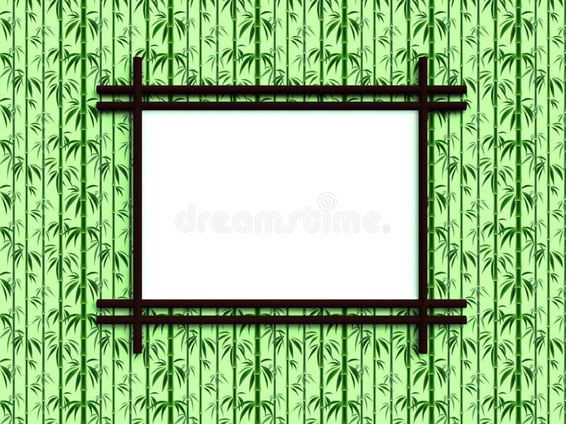 Simple Black Frame for Text or Pictures Hanging on the Wall Decorated ...