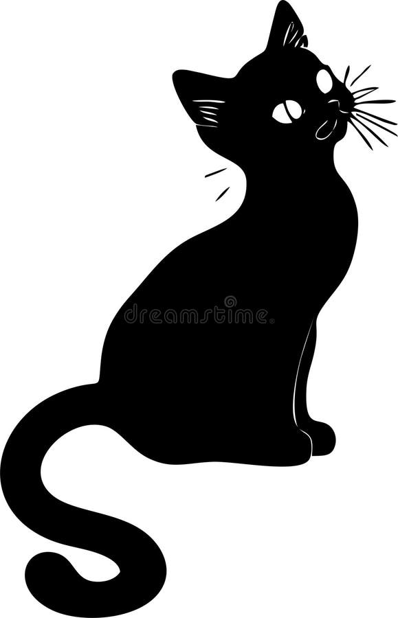 Simple Cat Drawing Stock Illustrations – 28,277 Simple Cat Drawing ...
