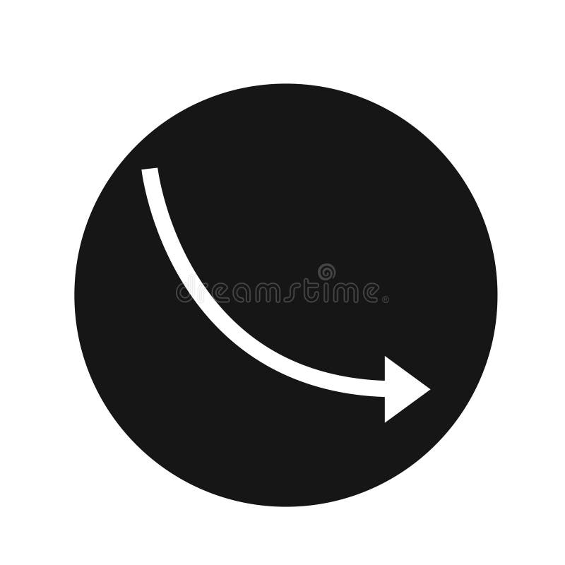 Simple Black Icon on White Background. Repeat Icon. Vector Illustration ...