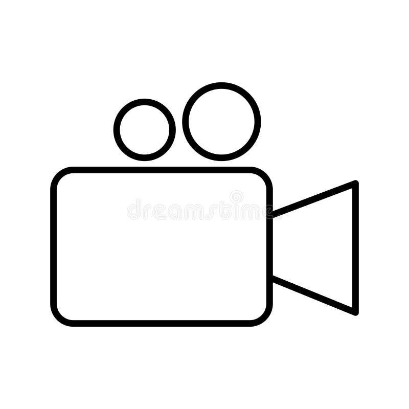 Simple Flat Movie Camera Icon Stock Illustrations – 7,318 Simple Flat ...
