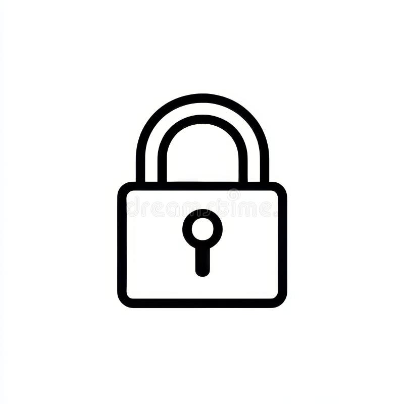 Security Privacy White Background Stock Illustrations – 67,552 Security ...