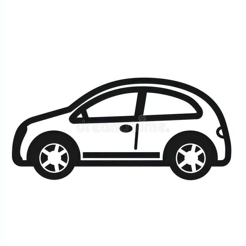 Hatchback Car Simple Illustration Vector Design Stock Vector ...