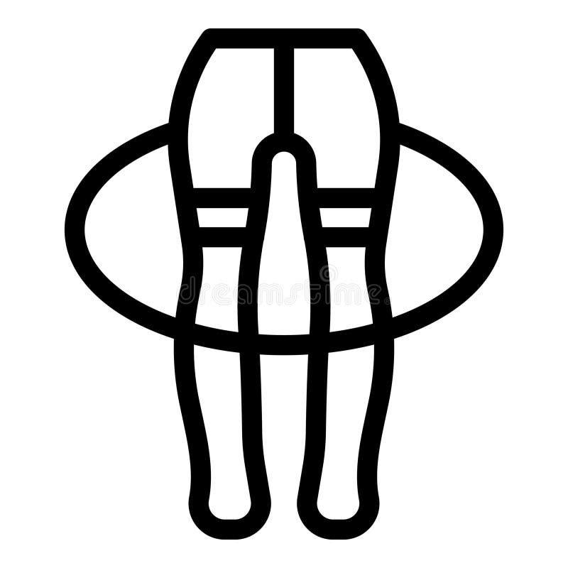 Back View of Human Torso Icon Stock Vector - Illustration of isolated ...