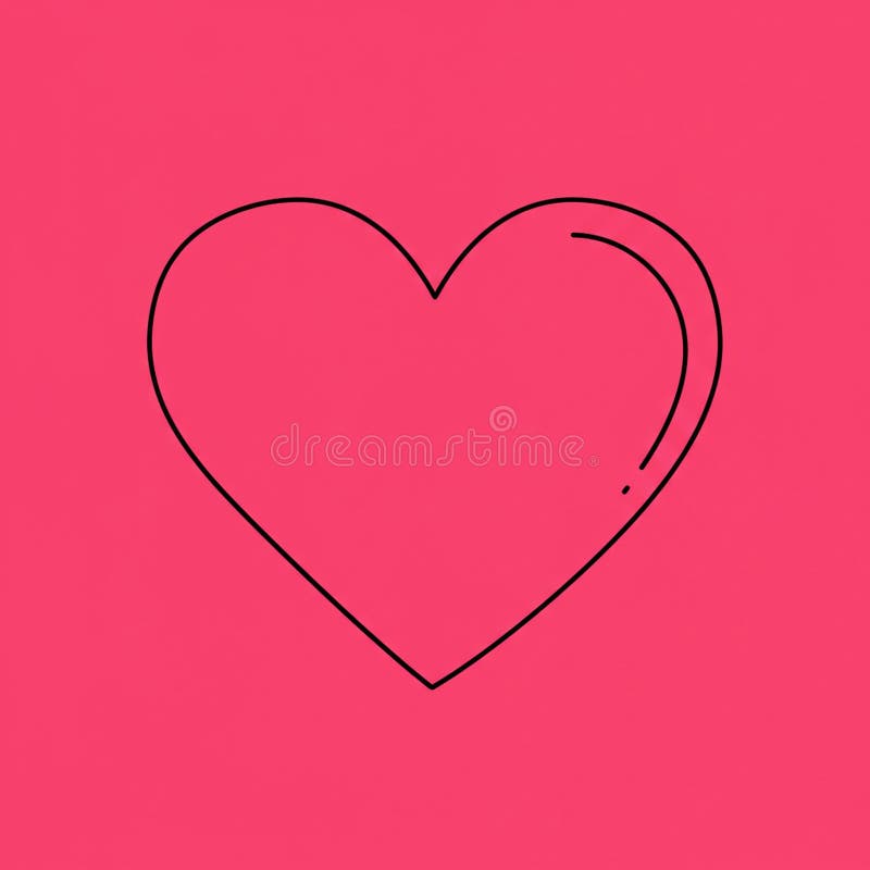 Small Outline Black Hearts Stock Illustrations – 707 Small Outline ...