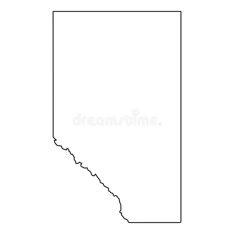 Canada Map Isolated on White. Generated by AI Stock Illustration ...