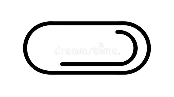 Simple Black Oval Shape Outline Icon Basic , Vector Design Generative ...