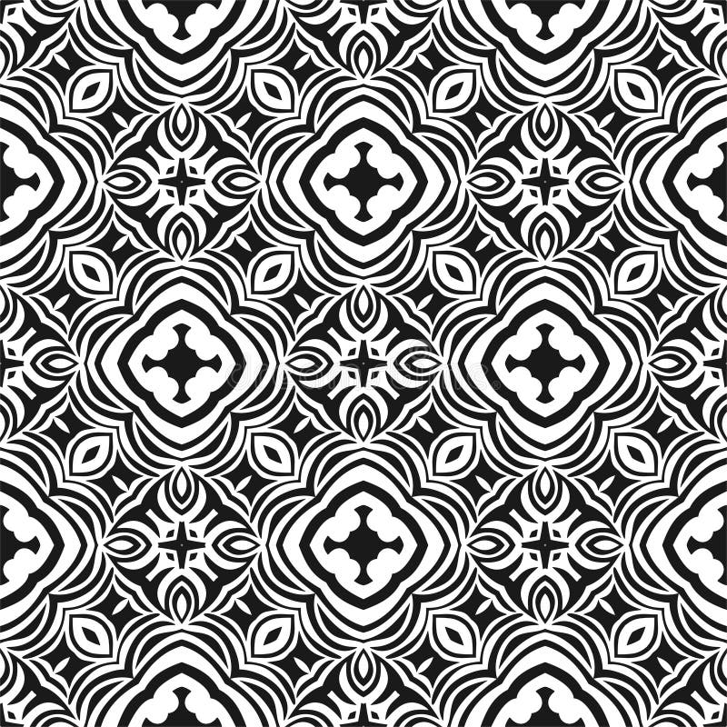 SIMPLE BLACK SEAMLESS PATTERN with WHITE BACK GROUNDS. Stock Vector ...