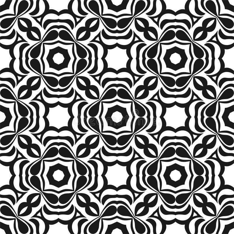 SIMPLE BLACK SEAMLESS PATTERN with WHITE BACK GROUNDS. Stock Vector ...