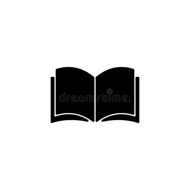 Book Icon Vector. Bookmark Icon. Black Fill Book Icon. Stock Vector ...