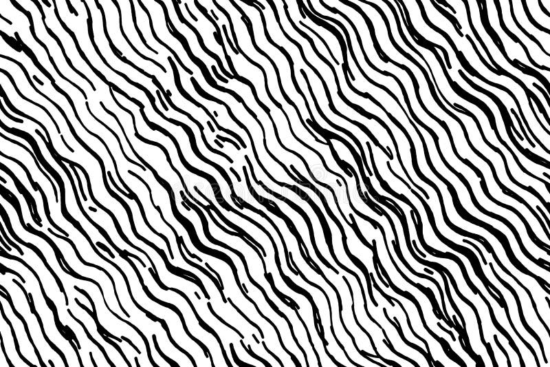 Simple Black and White Abstract Seamless Pattern Stock Vector ...