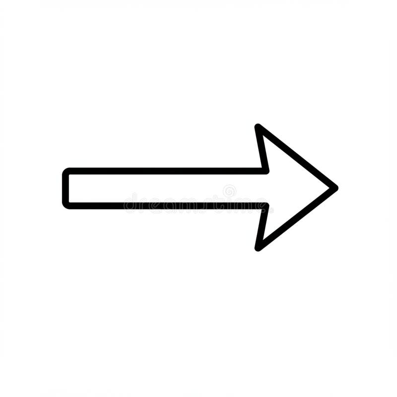 Solid Black Arrow Points Stock Illustrations – 103 Solid Black Arrow ...