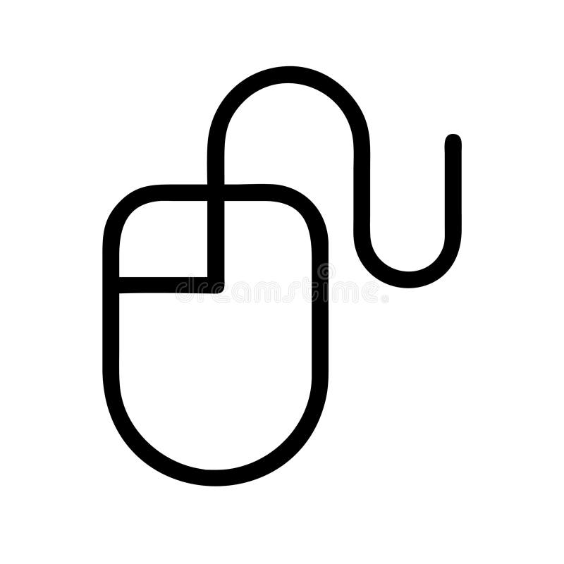 Mouse Line Art Illustration Stock Illustrations – 18,120 Mouse Line Art ...