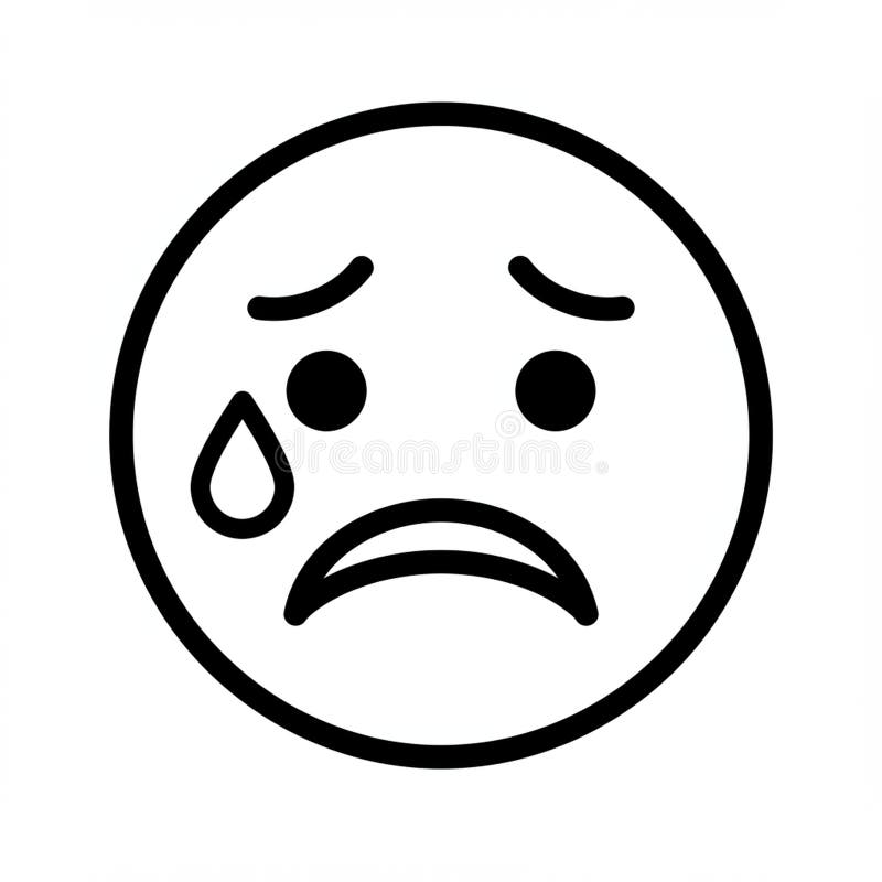 Emoji Sad Face Simple Stock Illustrations – 5,789 Emoji Sad Face Simple Stock Illustrations ...