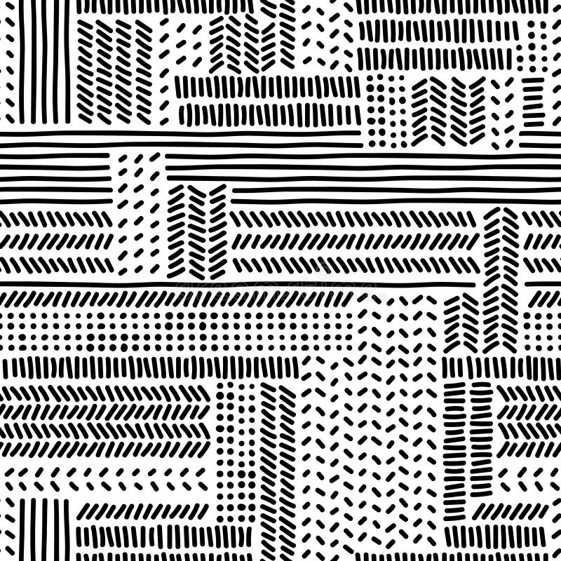 Simple Doodle Seamless Patterns Stock Illustrations – 8,710 Simple ...