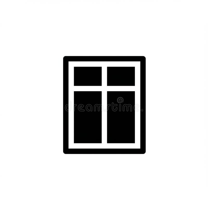 White Rectangle Window Icon Stock Illustrations – 1,789 White Rectangle ...