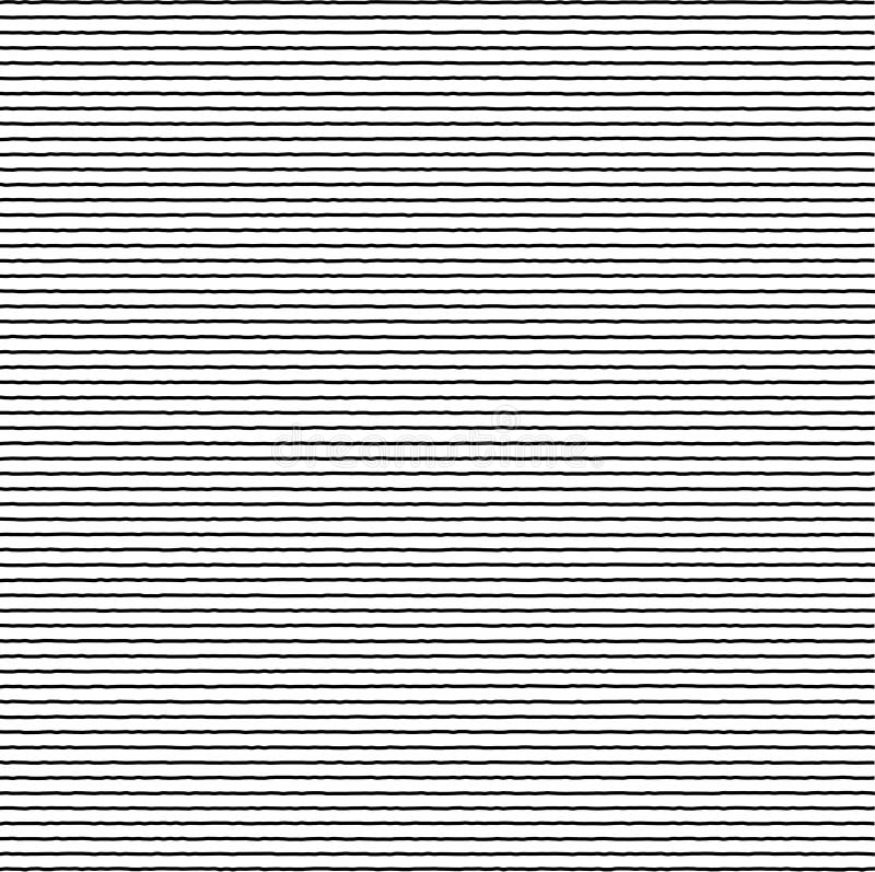 Simple Black and White Illustration Pattern Lines Design Stock Vector ...