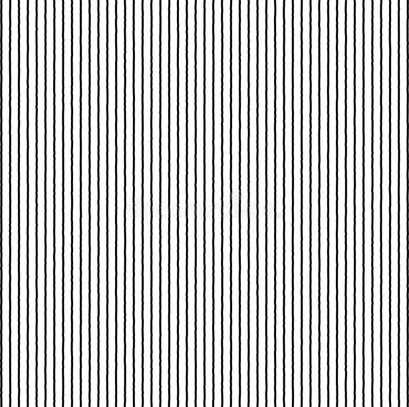 Simple Black and White Illustration Pattern Lines Design Stock Vector ...