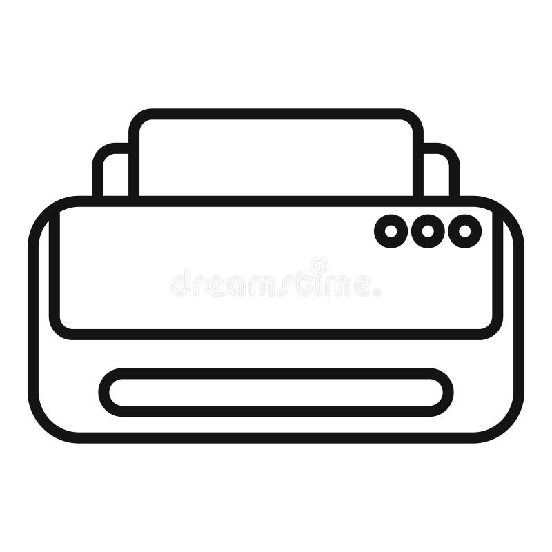 Printer Drawing Stock Illustrations – 5,334 Printer Drawing Stock ...