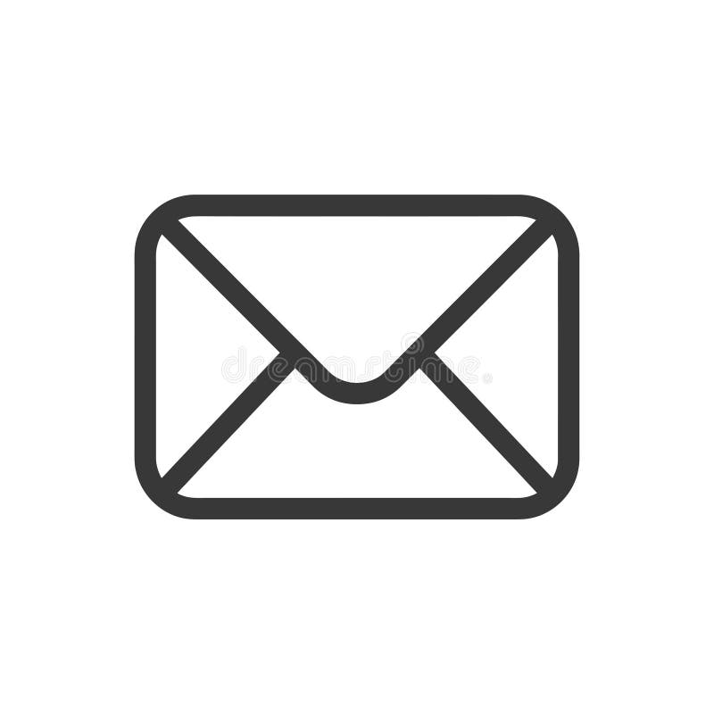 Black And White Envelope White Envelopes – Cranberry