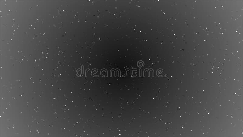 Beautiful White Glitter Particles Falling and Flickering Particles Over ...