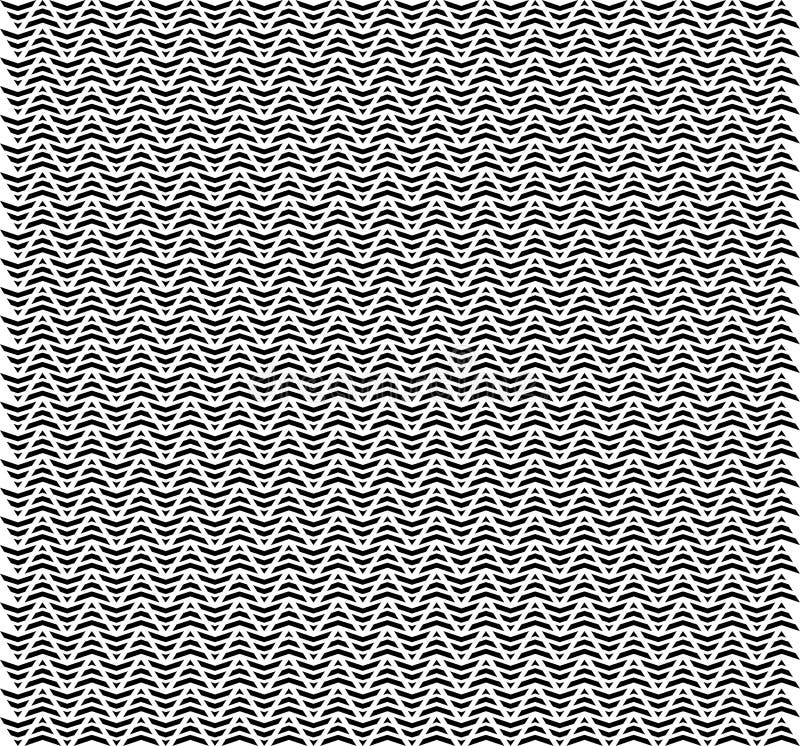 Simple Black and White Pattern Design Illustration Minimal Art Stock ...