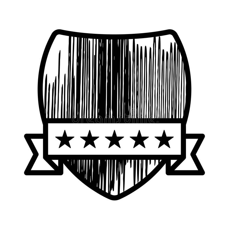 Simple Black and White Stamp Design on a White Background Featuring a ...