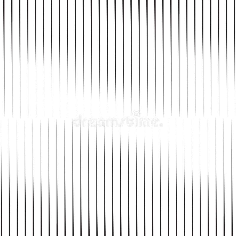 Simple Black White Stripe Straight Pattern. Stock Vector - Illustration ...