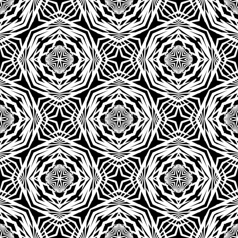 Simple Black and White Stripes Vector Repeat Pattern Stock Vector ...