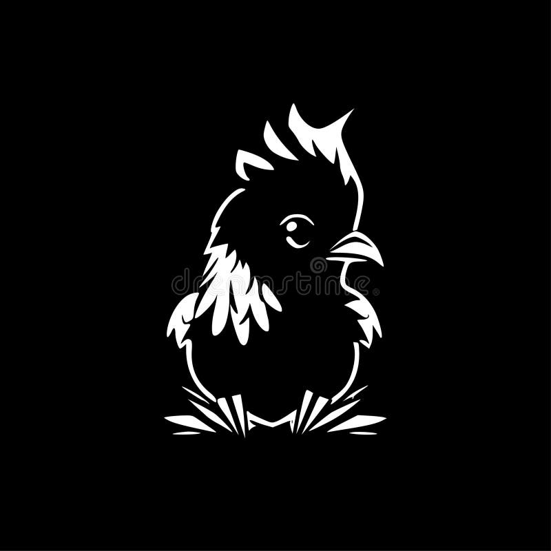 Chicken - Minimalist and Simple Silhouette - Vector Illustration Stock ...