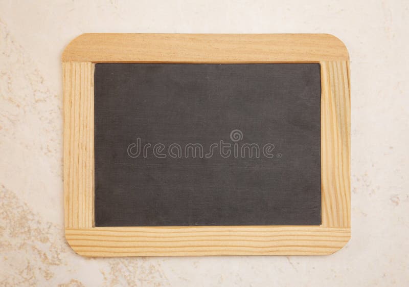 Simple Blank Chalkboard Background for Adding Text Stock Image - Image ...