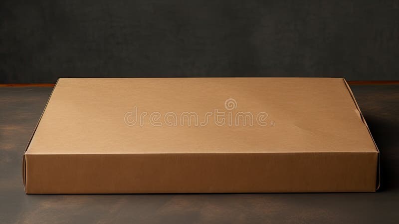 Simple blank package stock illustration. Illustration of generated ...