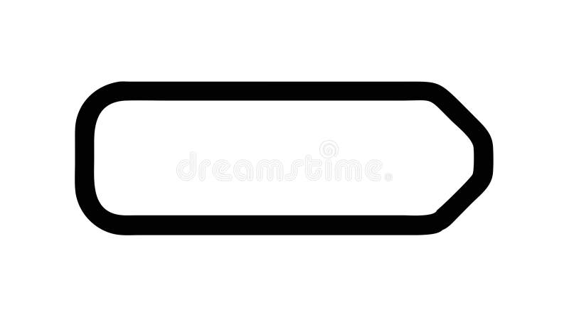 Simple Blank Tag Icon for Labeling, Vector Design Generative AI Stock ...