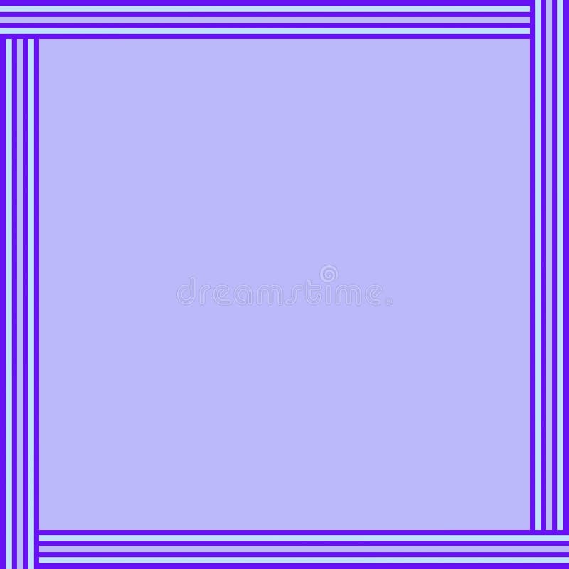 Simple Blue Background with Lined Border Stock Illustration ...