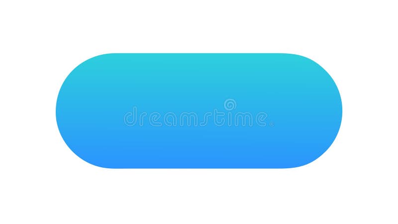 Simple Blue Button Icon, User Interface Interactive Element , Vector Design Generative AI Stock ...