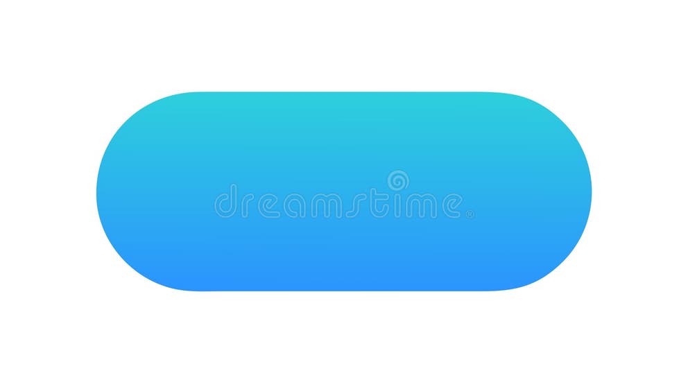 Simple Blue Button Icon, User Interface Interactive Element , Vector Design Generative AI Stock ...