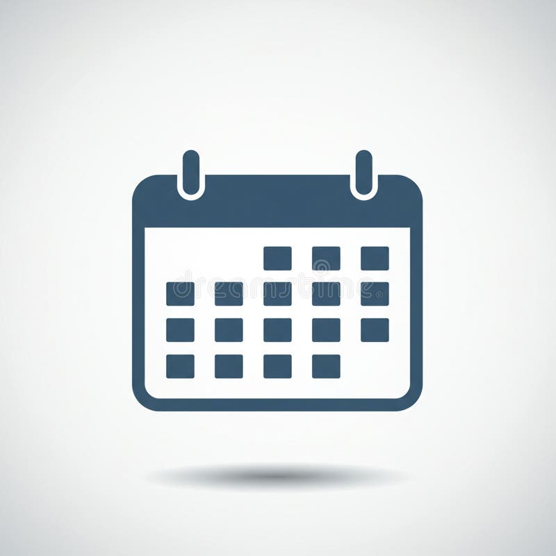 Simple Blue Calendar Stock Illustrations – 24,663 Simple Blue Calendar ...