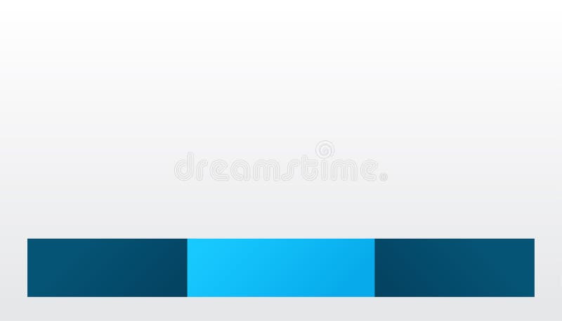 Simple Blue Flat Geometric Presentation Background Stock Illustration - Illustration of blue ...