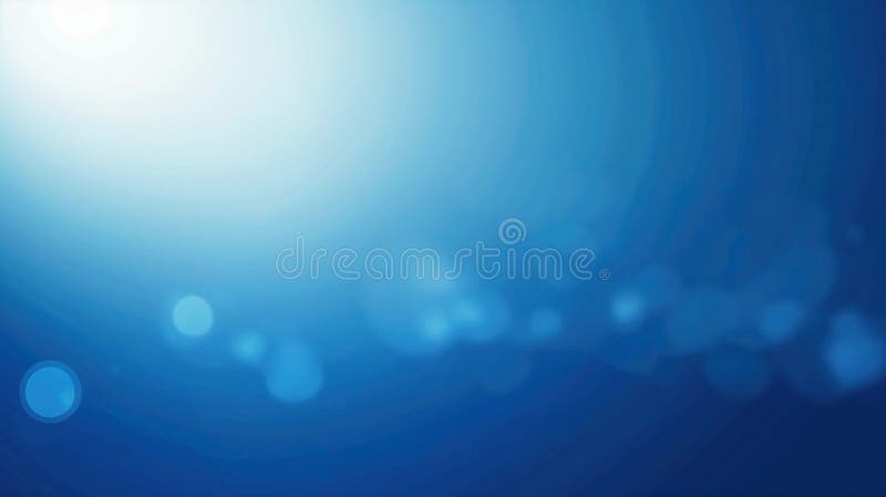 Simple Blue Gradient with Bokeh Stock Illustration - Illustration of bokeh, monochrome: 332808509