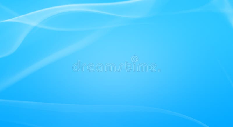 Simple Blue Gradient with Soft Light Wave Background Stock Illustration ...